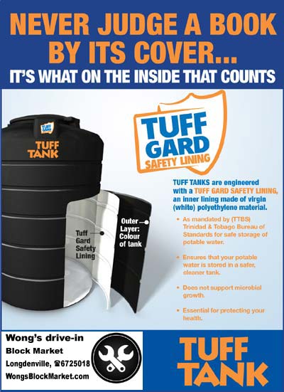 Tuff water tanks | Wongs Hardware ltd